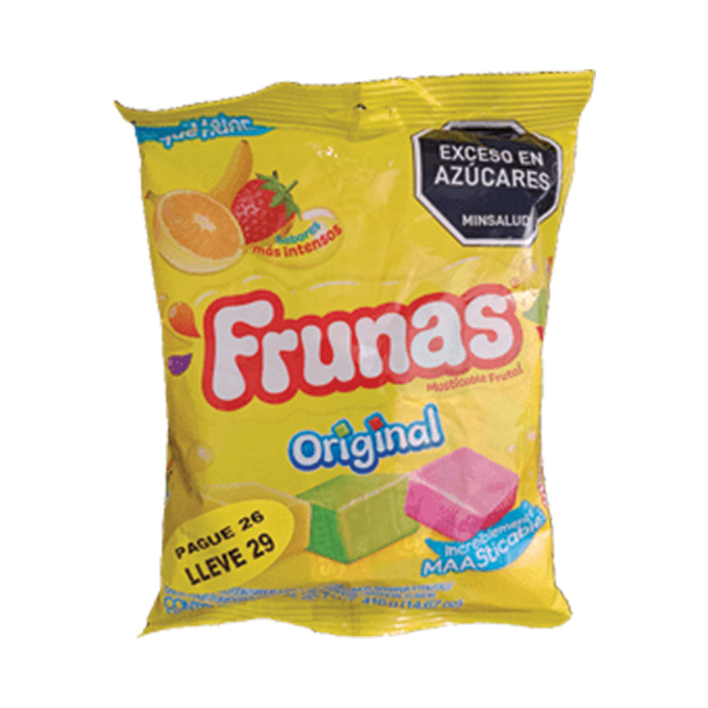 Frunas Chewy Fruit Candies Pack of 26 (416g) – OzSi Melbourne