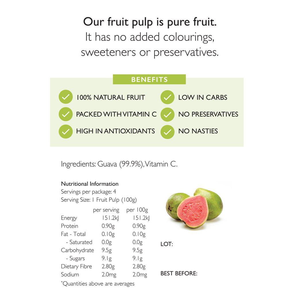 FRUIT PULPS – OzSi Melbourne