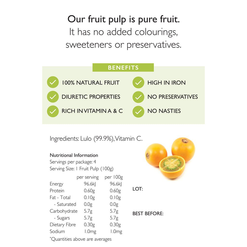 FRUIT PULPS – OzSi Melbourne