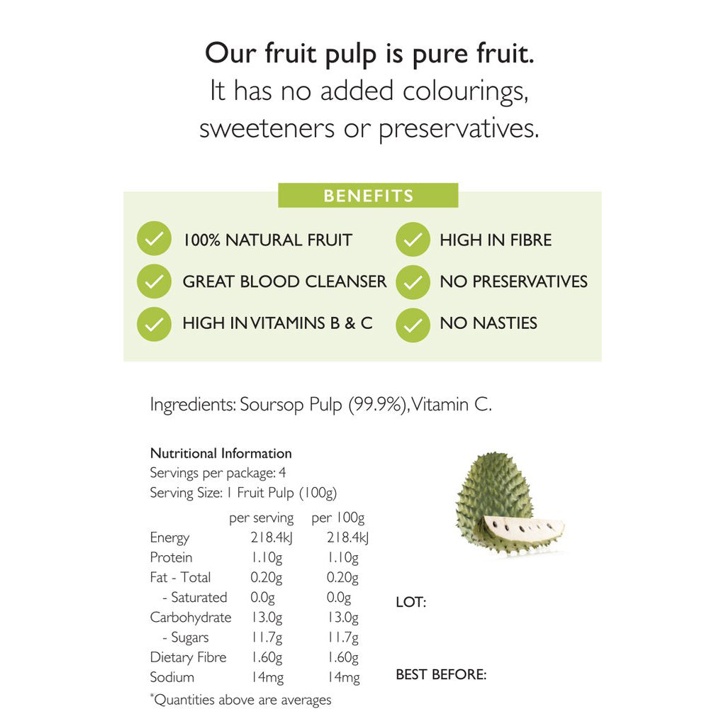 FRUIT PULPS – OzSi Melbourne